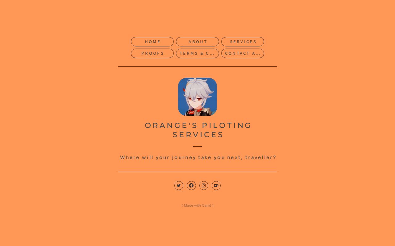 Orange's piloting services